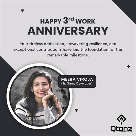 Qtonz Infosoft Pvt Ltd On Linkedin Workanniversary Anniversary
