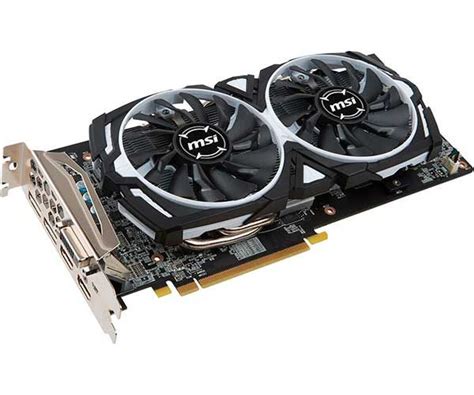 Placa De Vídeo Msi Radeon Rx 580 Armor 4g Oc Gddr5 256 Bits Rx 580