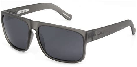 Vendetta Matt Translucent Grey Frame With Grey Polarized Lens