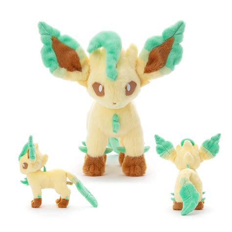 ポケモン／キミにきめた！ポケモンゲットぬいぐるみ／ リーフィア｜商品情報｜タカラトミーアーツ
