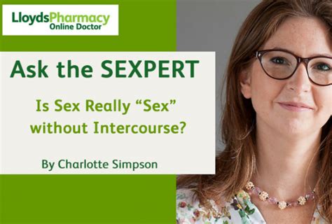 Is Sex Really Sex Without Intercourse Male Health Clinic