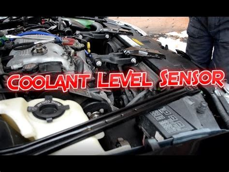 How To Coolant Level Sensor Replacement Youtube