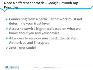 Overview Of Googles Beyondcorp Approach To Security Ppt