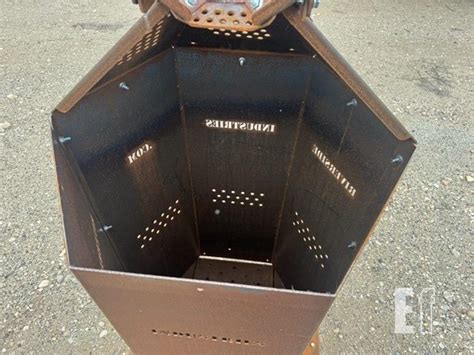 Small Pyro Cage Incinerator Burn Barrel Auctions Equipmentfacts
