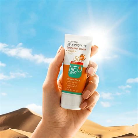 کرم ضد آفتاب محبوب، باکیفیت و اقتصادی نئودرم😍👌🏻