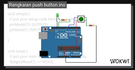 Rangkaian Push O Wokwi Esp32 Stm32 Arduino Simulator