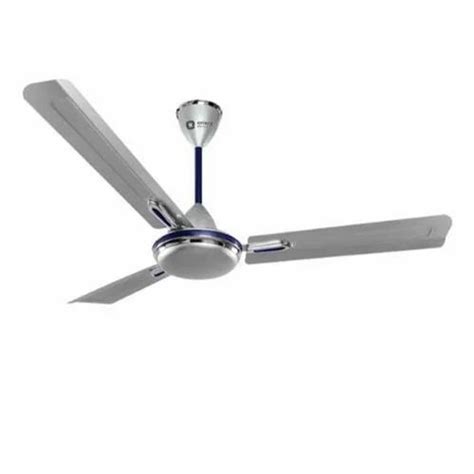 Orient Quasar Ornamental Shine 70w Silver Blue Premium Ceiling Fan