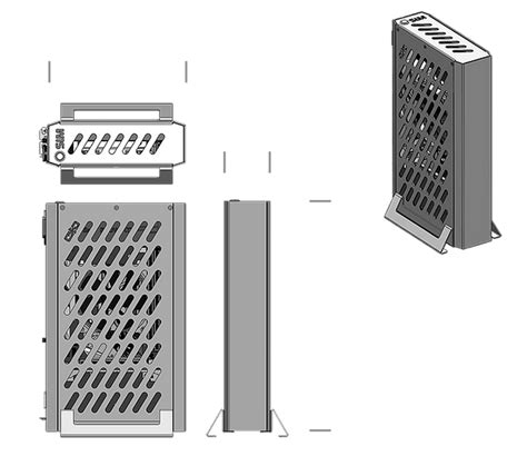 Корпус Slm1 3 7l Sff Cases Custom Mod