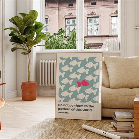 Do Not Conform To The Pattern Of This World Romans 12 Verse 2 Print