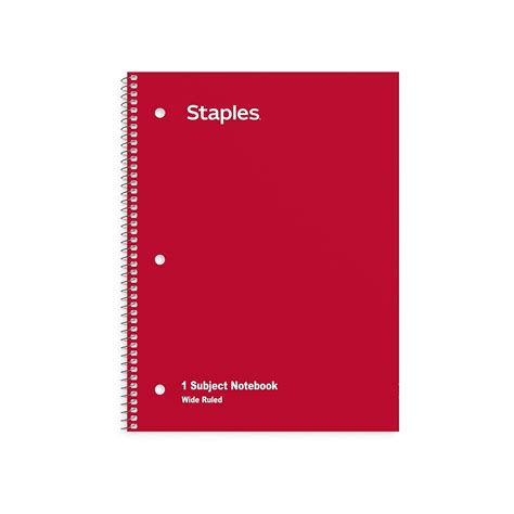 One Subject Notebooks In Bulk