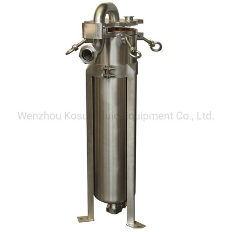Stainless Steel Top Entry Bag Filter Housing Top Entry Bag Filter