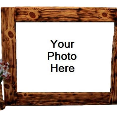 Rustic Photo Frame Etsy