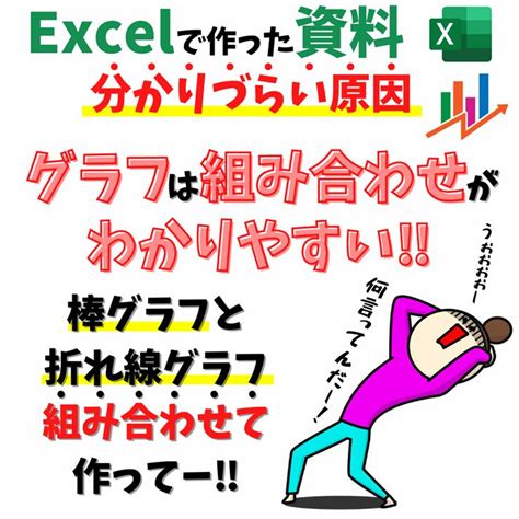 Excel エクセル ｜積み上げグラフで比較する方法