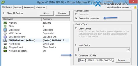 Windows Server 2016 Hyper V On Vmware Esx Virtualization