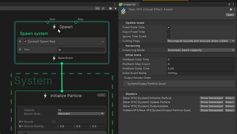 start delay kill vfx graph after number of seconds unity engine