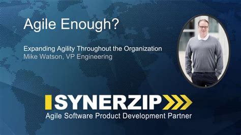 Agile Enough Going Agile When Everyone Else Isnt Ppt