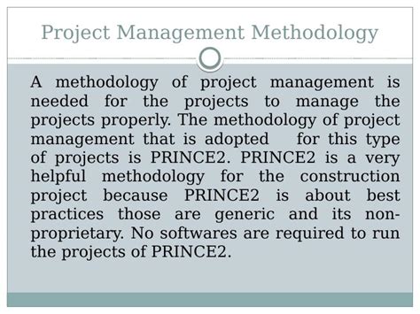 Principles Of Project Management Presentation