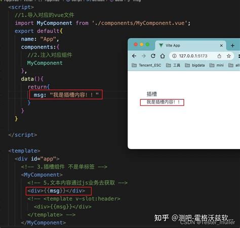 Vue3 插槽 Slots 知乎
