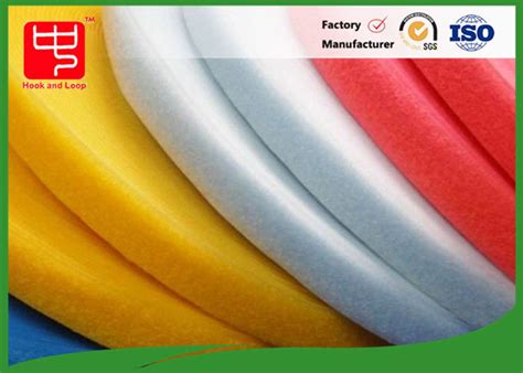 Meters Per Roll Baby Soft Hook And Loop Fabric Hook And Loop Fasteners For Garment