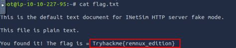 Remnux Getting Started Tryhackme Writeup Walkthrough