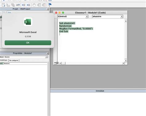 Débutant Sur Excel Vba