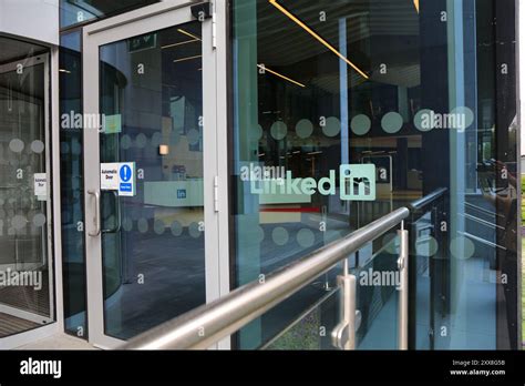 Dublin Ireland July 7 2024 Linkedin Offices In Dublin Ireland Dublin Is Home To Linkedin