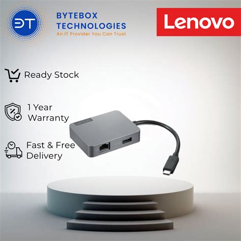 Lenovo Usb C Travel Hub Gen Hdmi Vga Usb A Usb C Ethernet X A Bytebox