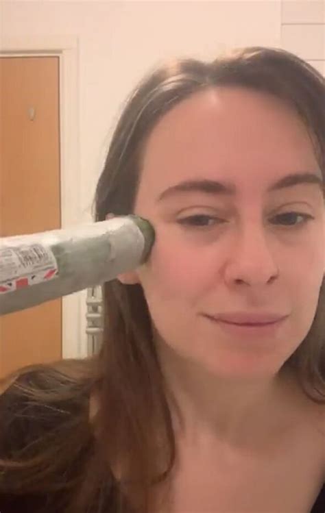 Skincare Hack I Tried The Viral Tiktok Frozen Cucumber Trick Express