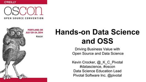A Hands On Intro To Data Science And R Presentation Ppt