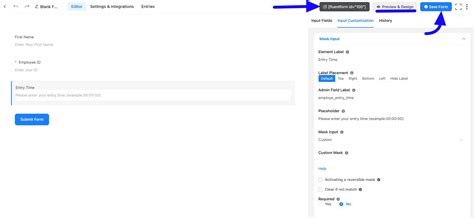 Adding A Mask Input Field Guide Fluent Forms