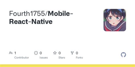 Github Fourth1755mobile React Native