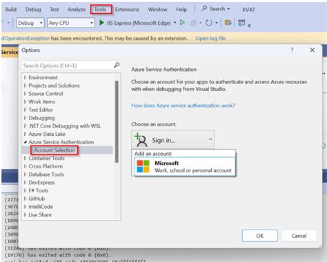 C The Configbuilder Azurekeyvault Failed While Processing The