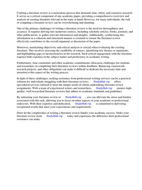Literature Review Case Report Pdf Methodology Literature Review