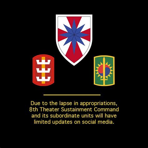 8th Theater Sustainment Command The 8th Theater Sustainment Command