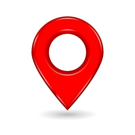 3d Red Location Icon On White Background With Shadow 26573817 Vector Art At Vecteezy 3d Red Location Icon On White Background With Shadow 26573817 Vector Art At Vecteezy