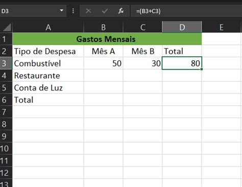 Como Usar O Excel Como Calculadora De Uma Forma Fácil