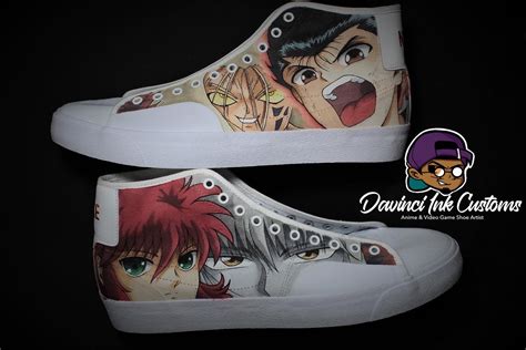 Yusuke And Kurama By Davinciinkcustoms On Deviantart