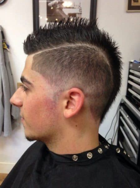 27 Best Short Mohawk Fades For Men To Stand Out