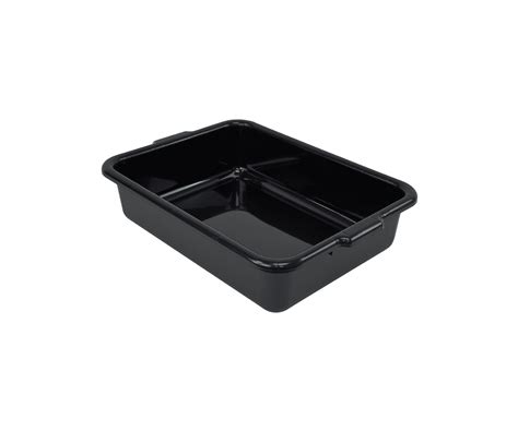 Quantum Storage Systems Fsb 21155bk Flat Bottom Bussing Tubs Heavy Duty
