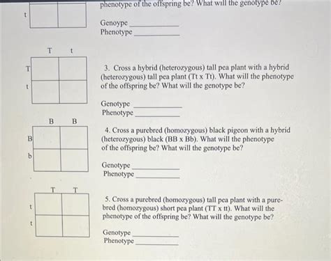 Solved 1 Cross A Purebred Homozygous Short Pea Plant With