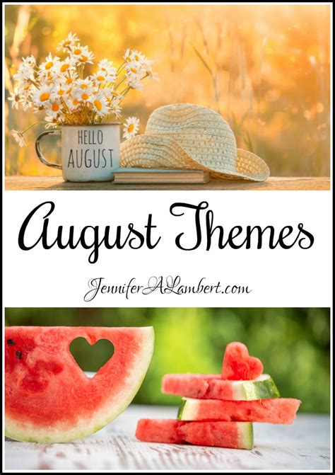 August Calendar Decoration Ideas At Margaret Fisher Blog