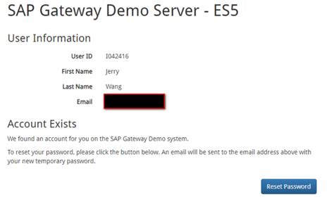 可以公开访问的 SAP gateway demo system ES5 002 待注销 SegmentFault 思否