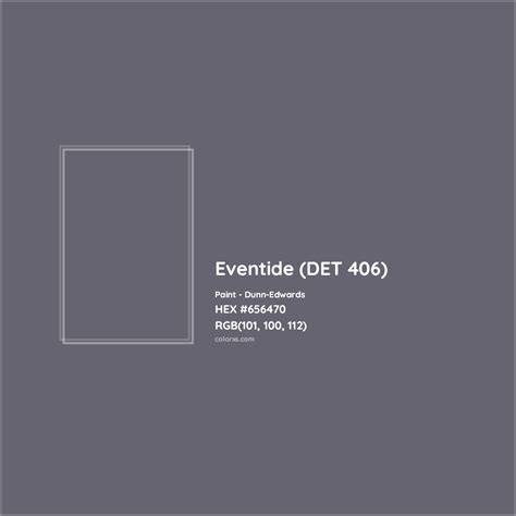 Dunn Edwards Eventide Det 406 Paint Color Codes Similar Paints And