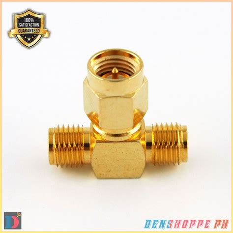 Sma Antenna Splitter Adaptor For Globe At Home Wifi Router Modem