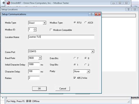 TEST MODBUS Master terminály pro PC 2 Omni Automatizace HW cz