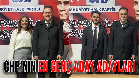 CHPnin en genç aday adayları Kapaklı Gazetesi