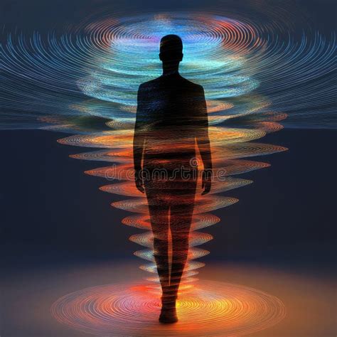 Electromagnetic Aura Human Field Energetic Envelops The Body