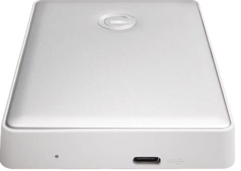 G Technology TB G DRIVE Mobile USB Gen Type C External Hard Drive Silver G