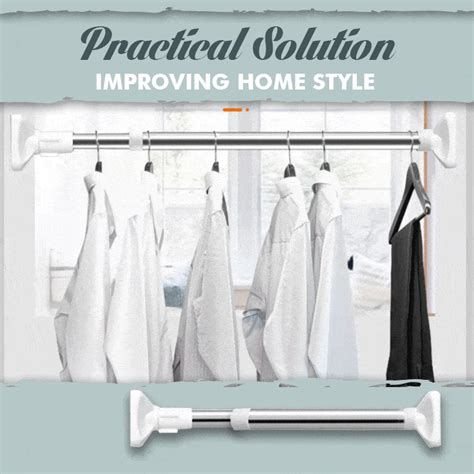Telescopic Wall Mounted Rod