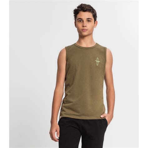 Regata Juvenil Masculina Minty Verde Itapua
